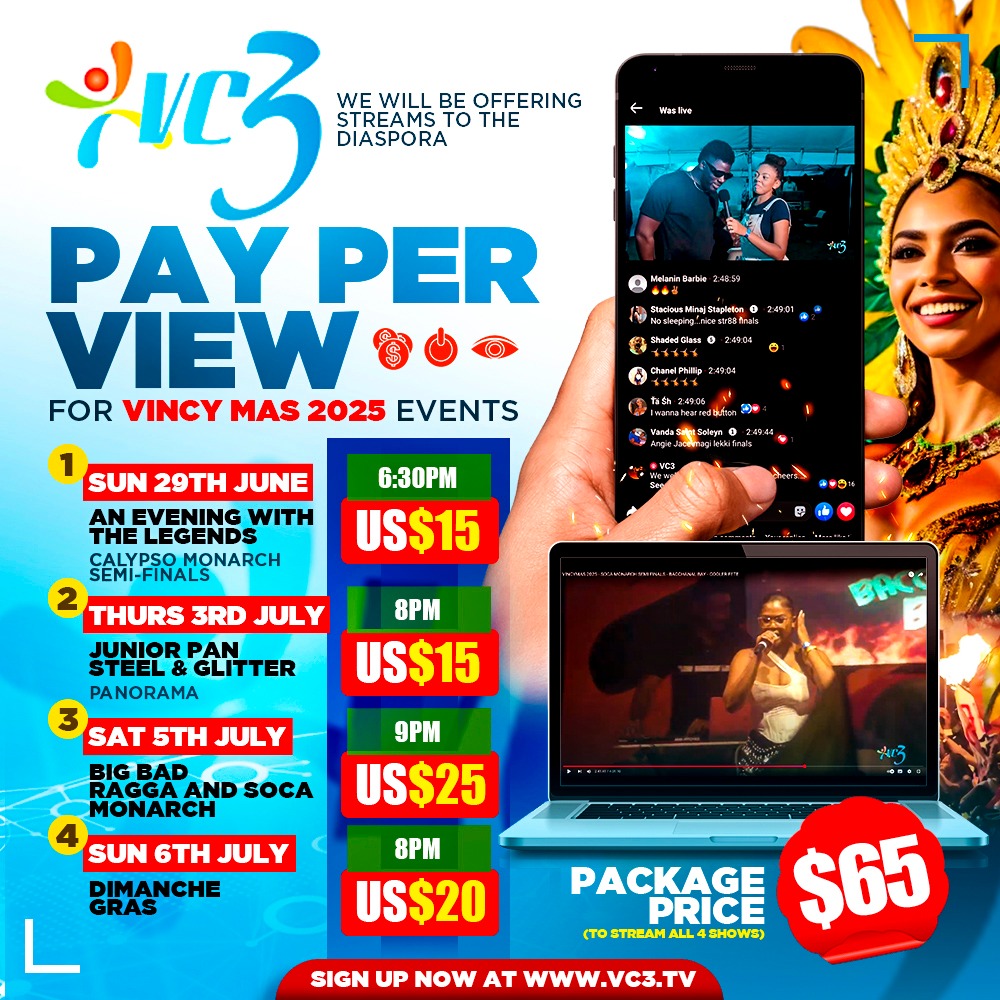 VC3 TV | SVG Sports and Culture